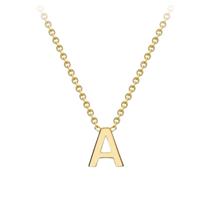 Solid Gold Initial Necklaces – EL&RO Jewellery