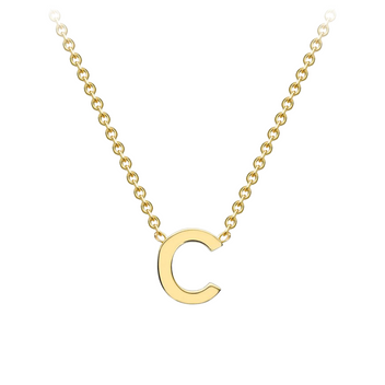 SOLID GOLD INITIAL NECKLACES – EL&RO Jewellery